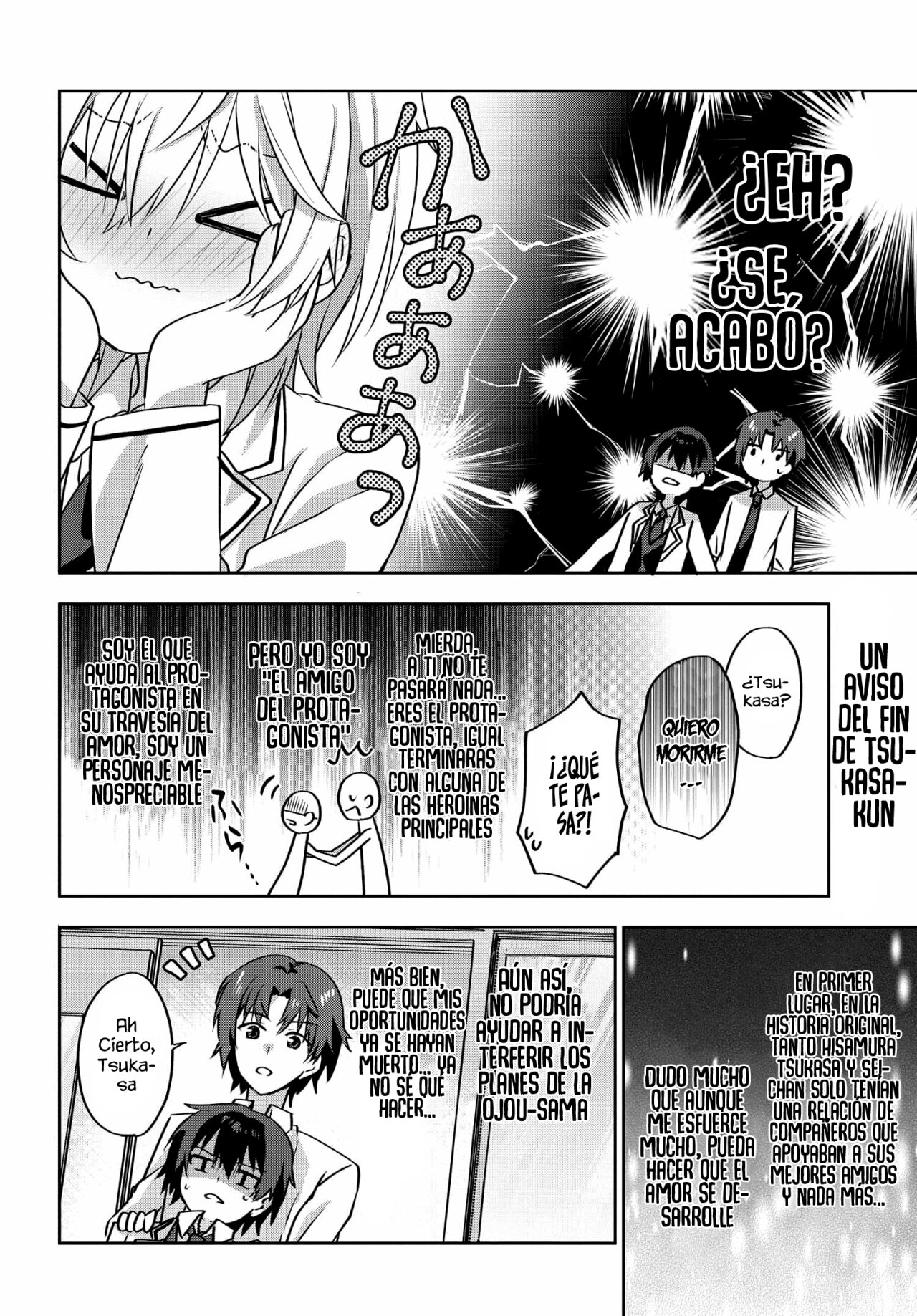Leer Entré En Un Manga De Comedia Romántica Así Que Haré Todo Lo